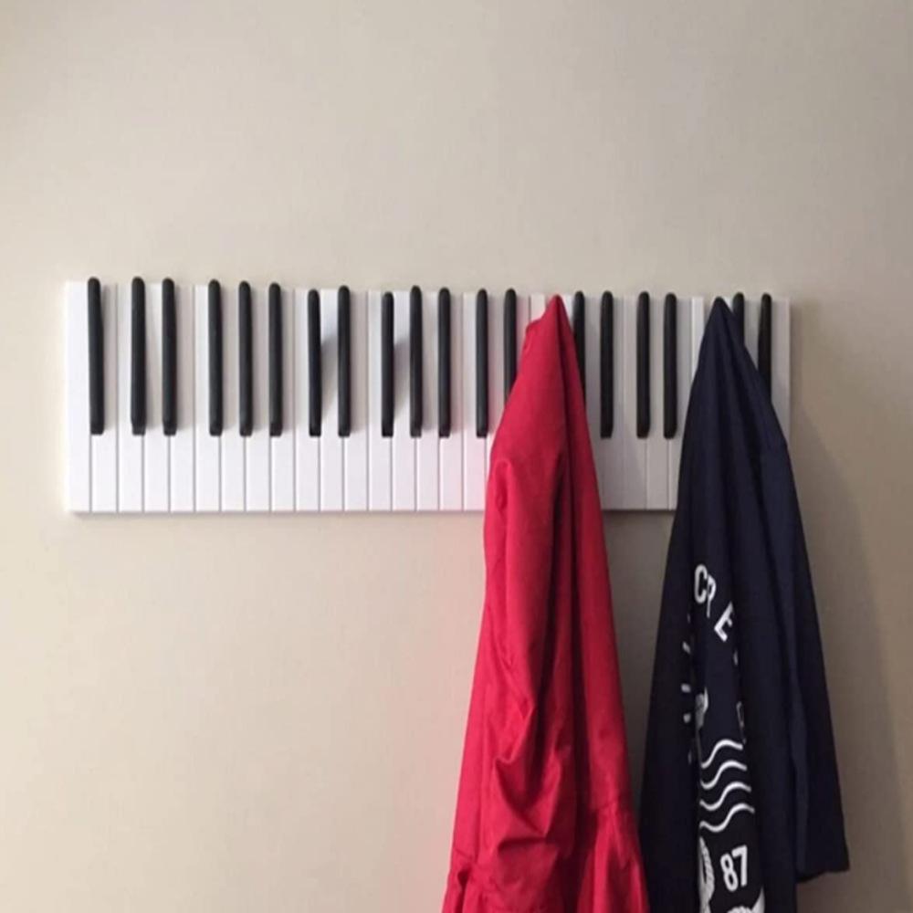 Wooden Piano Keyboard Shape Hook Hanger – Limited Revolution